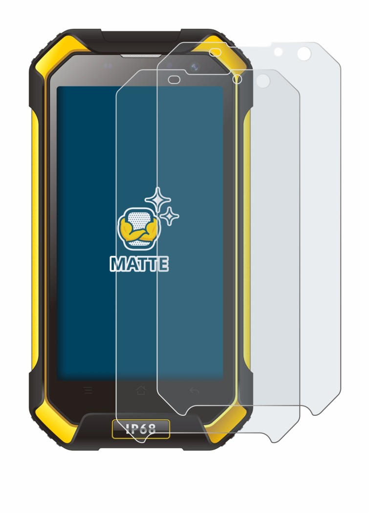 2x BROTECT Matte Film de protection d'écran mat pour Blackview BV6000 ...