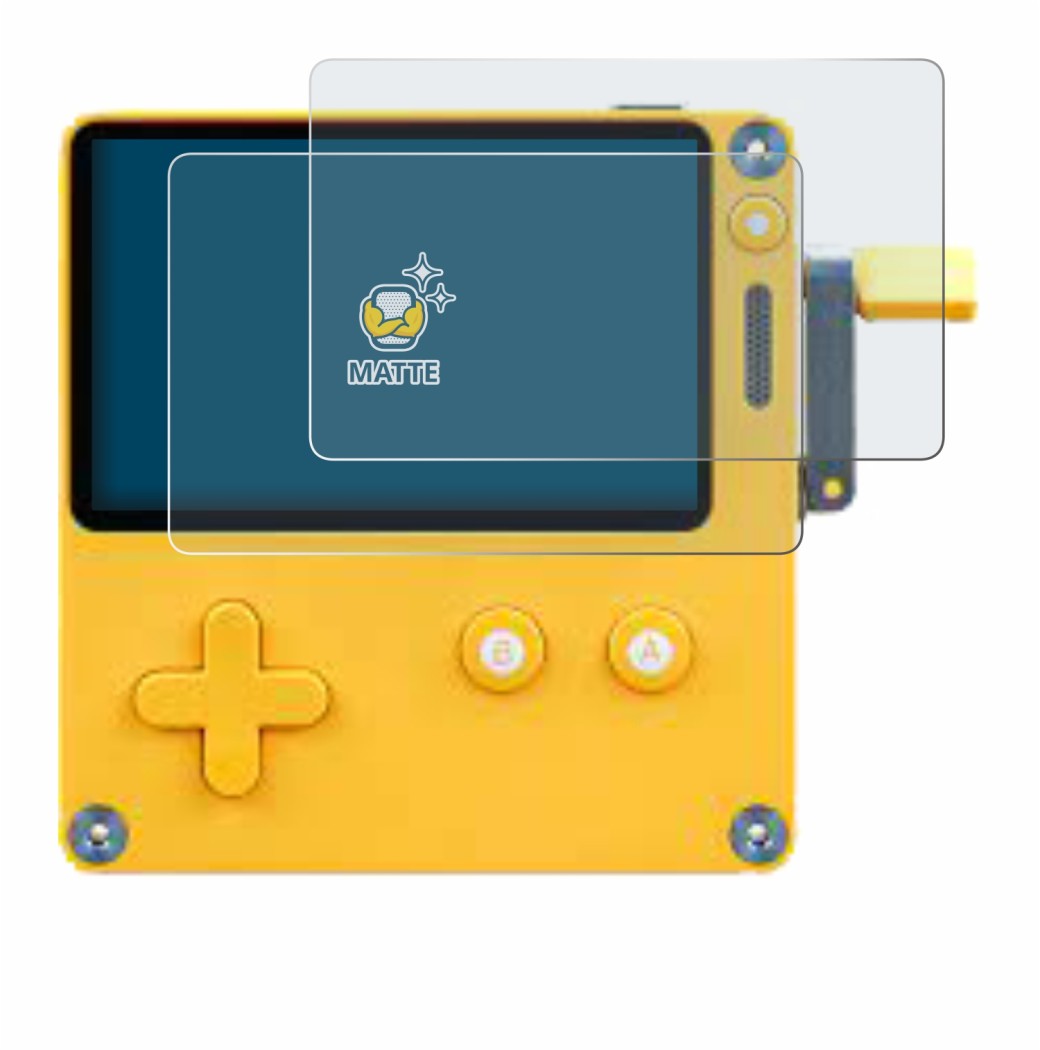 2x BROTECT Matte Screen Protector for Panic Playdate | protectionfilms24.com