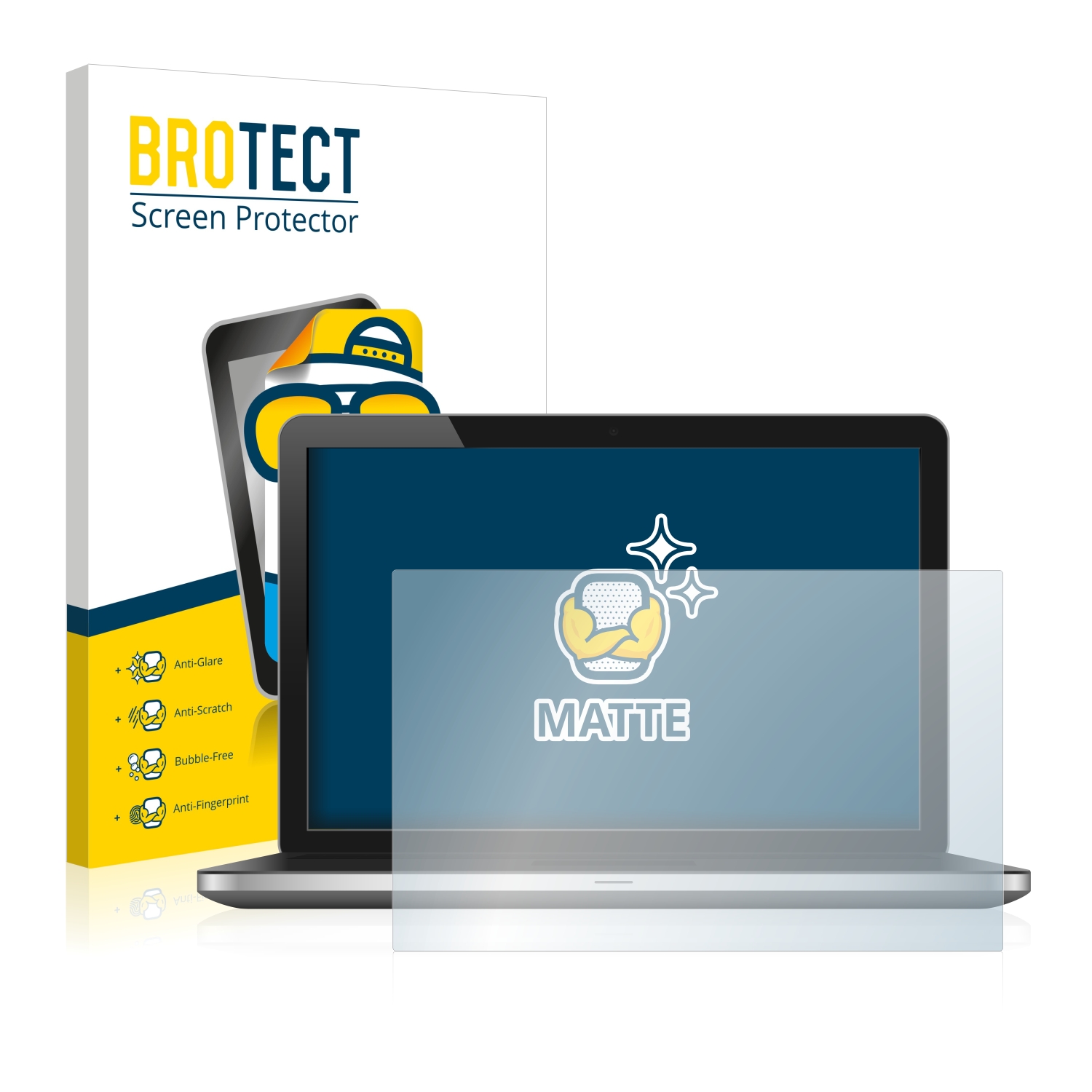 2x BROTECT Matte Screen Protector for Standard sizes with 12.1 inch ...