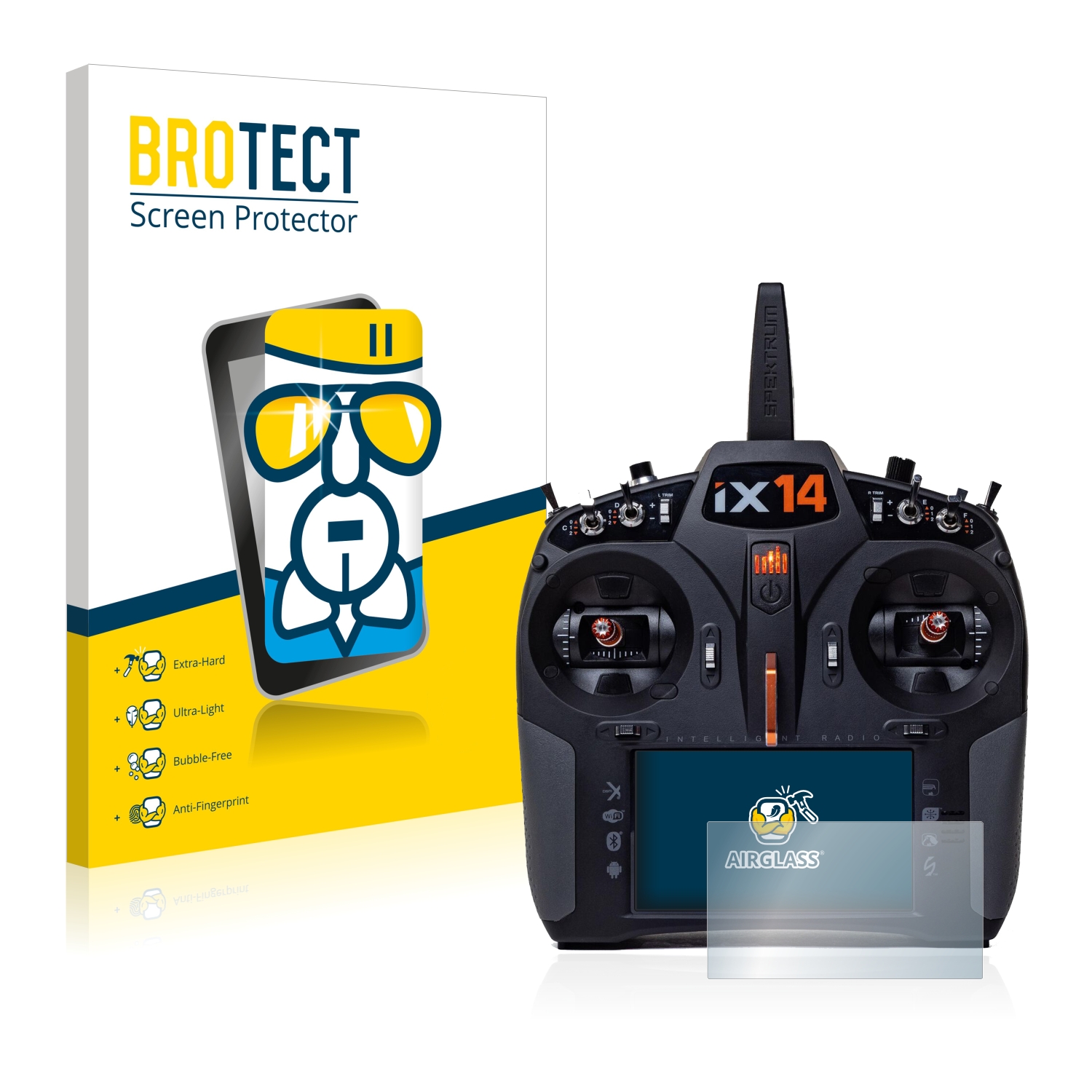 BROTECT AirGlass Glass Screen Protector for Spektrum iX14 ...