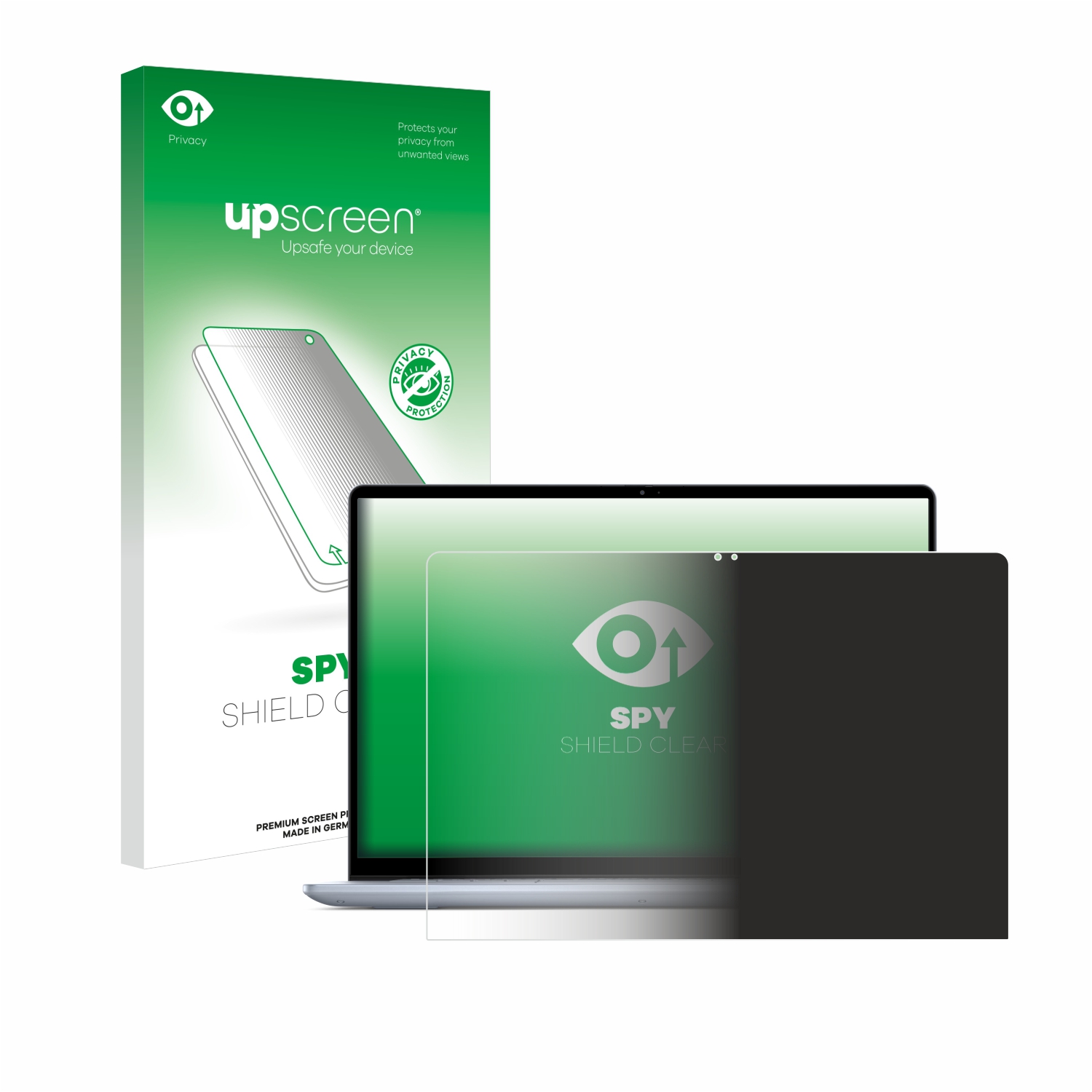 upscreen Spy Shield Clear Premium Privacy Screen Protector for Dell ...
